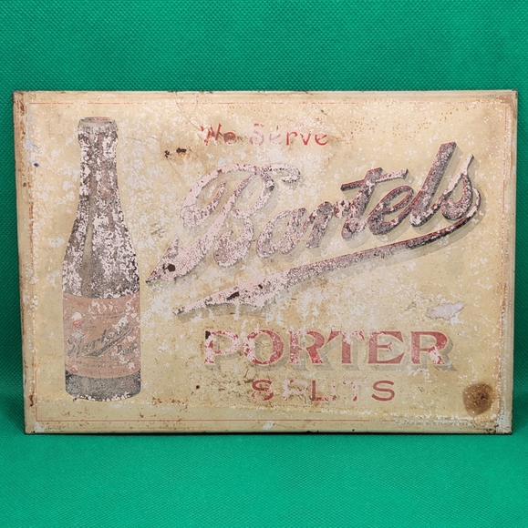 Bartels | Wall Decor | Antique Preprohibition Bartels Porter Splits ...